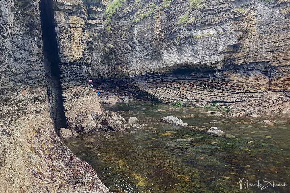 Meereshöhle "Spar Cave" auf der Isle of Skye | Fernweh-Motive